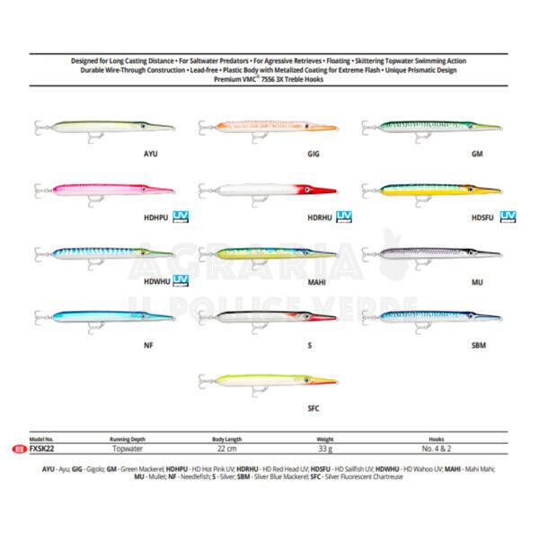Rapala Flash-X Skitter - Il Pollice Verde